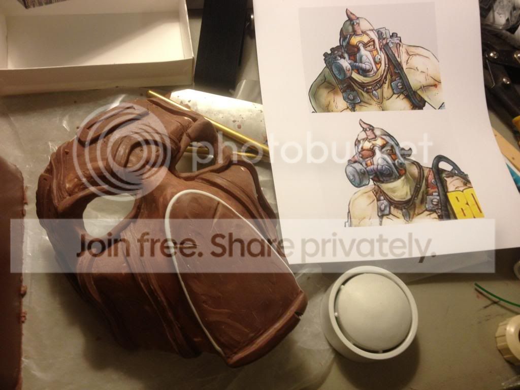 Borderlands DLC Psycho Krieg Mask | RPF Costume and Prop Maker Community